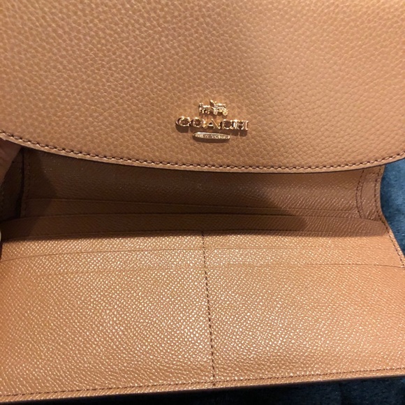 Coach | Bags | Authentic Coach Checkbook Wallet | Poshmark